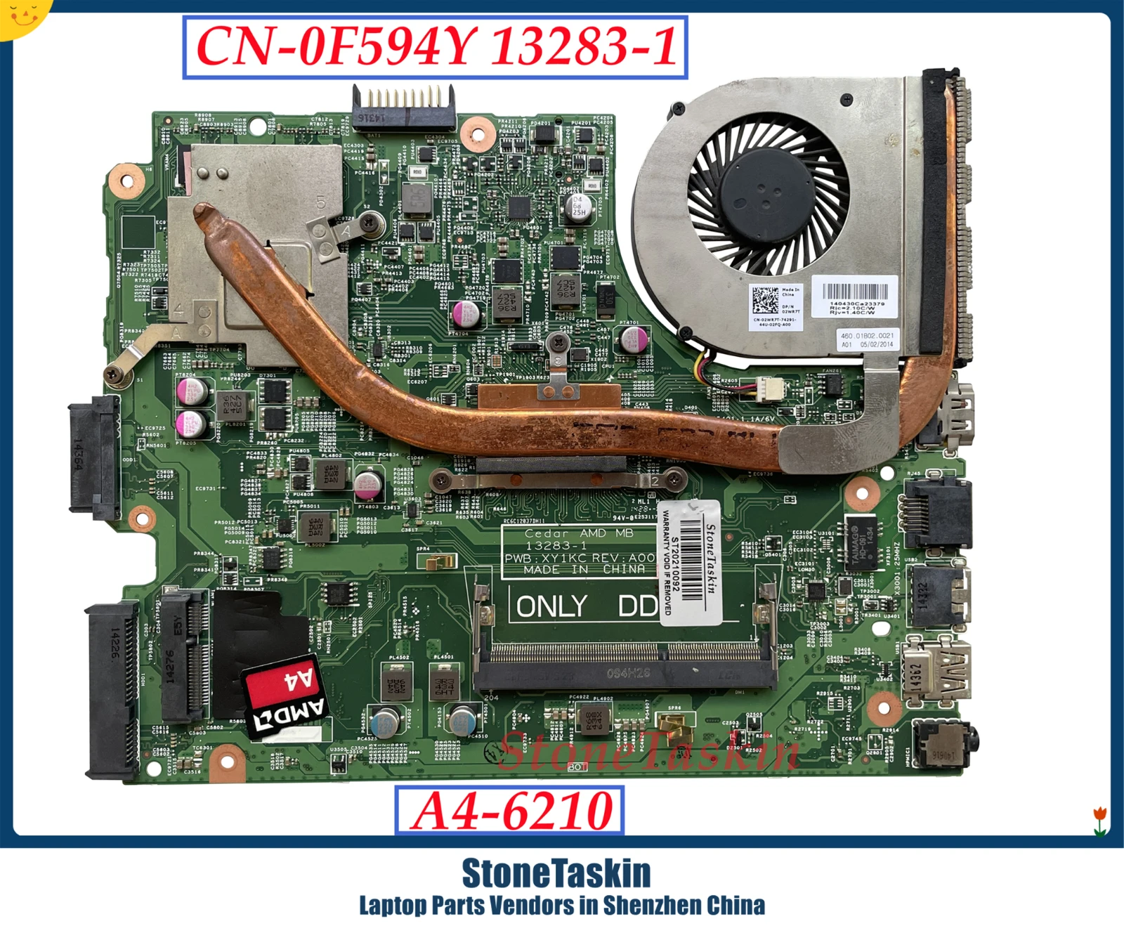 StoneTaskin 15 CN-0F594Y para DELL Inspiron 3000 3541 3441 3446 laptop ...