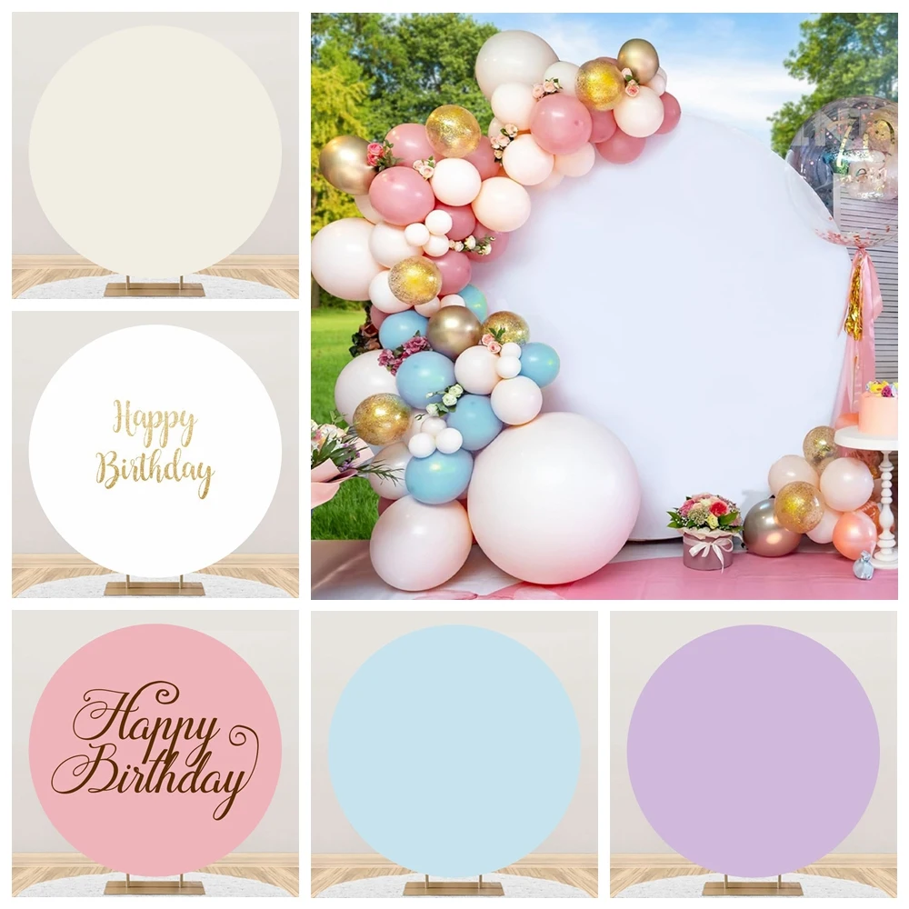 Personalizado-Rodada-Branco-Backdrop-Capa-Fotografia-Fundo-Foto-Props ...