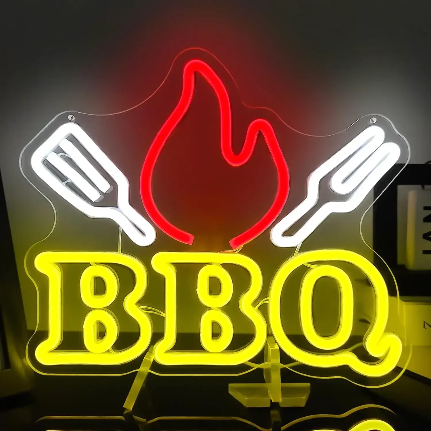 BBQ Neon Led Sign for Home Decor for Room Wall Decoration Barbecue ...