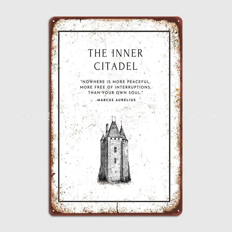 The-Inner-Citadel-Stoicism-Decoration-for-Home-Decorations-Vintage ...