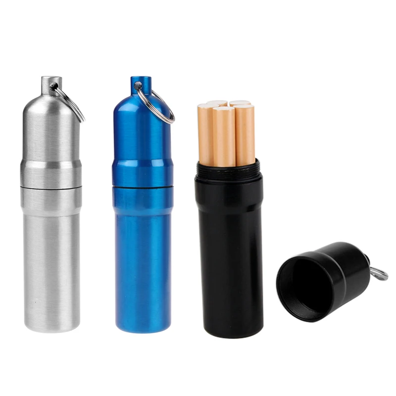 Portable-Stainless-Steel-Sealed-Cigarette-Case-5-Cigarettes-with ...