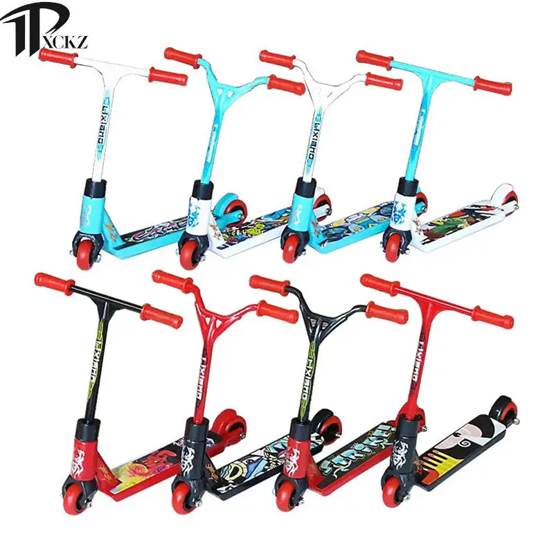 Finger-Scooter-Mini-Skate-Park-Ramp-Set-Finger-Scooter-Fingertip-Bike ...