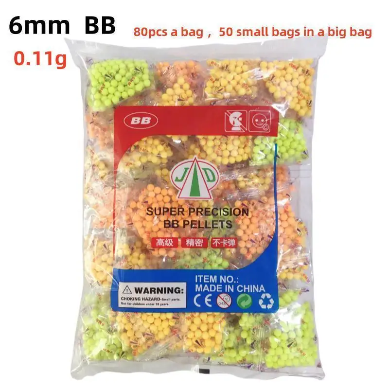 1000-Rounds-Paintball-6mm-Yellow-BBs-Bullets-0-11g-0-25g-Strike-Ball ...