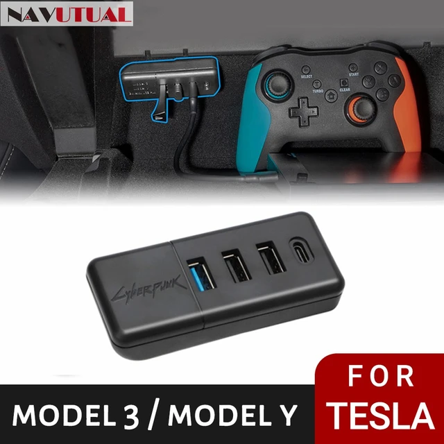 USB Hub, USB Hub Ports 2021 Tesla Model 2022 Model Y For, 44% OFF