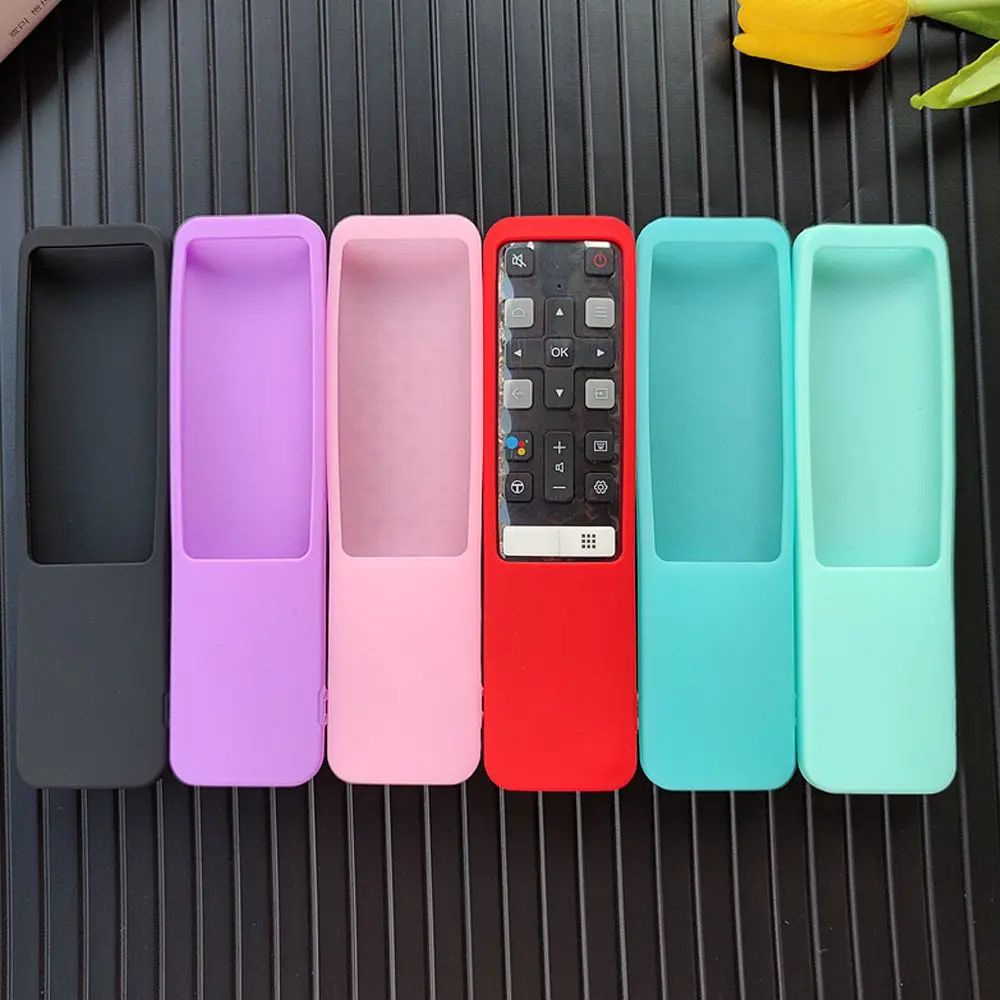 Protector de silicona con cordón para control remoto, funda protectora ...