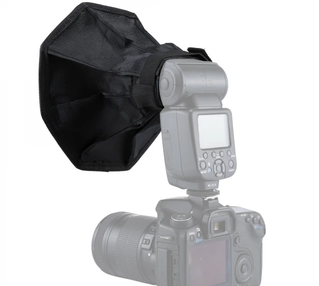 20 Cm Octagonal Soft Box Foldable Portable Outdoor Fill Light Flash ...