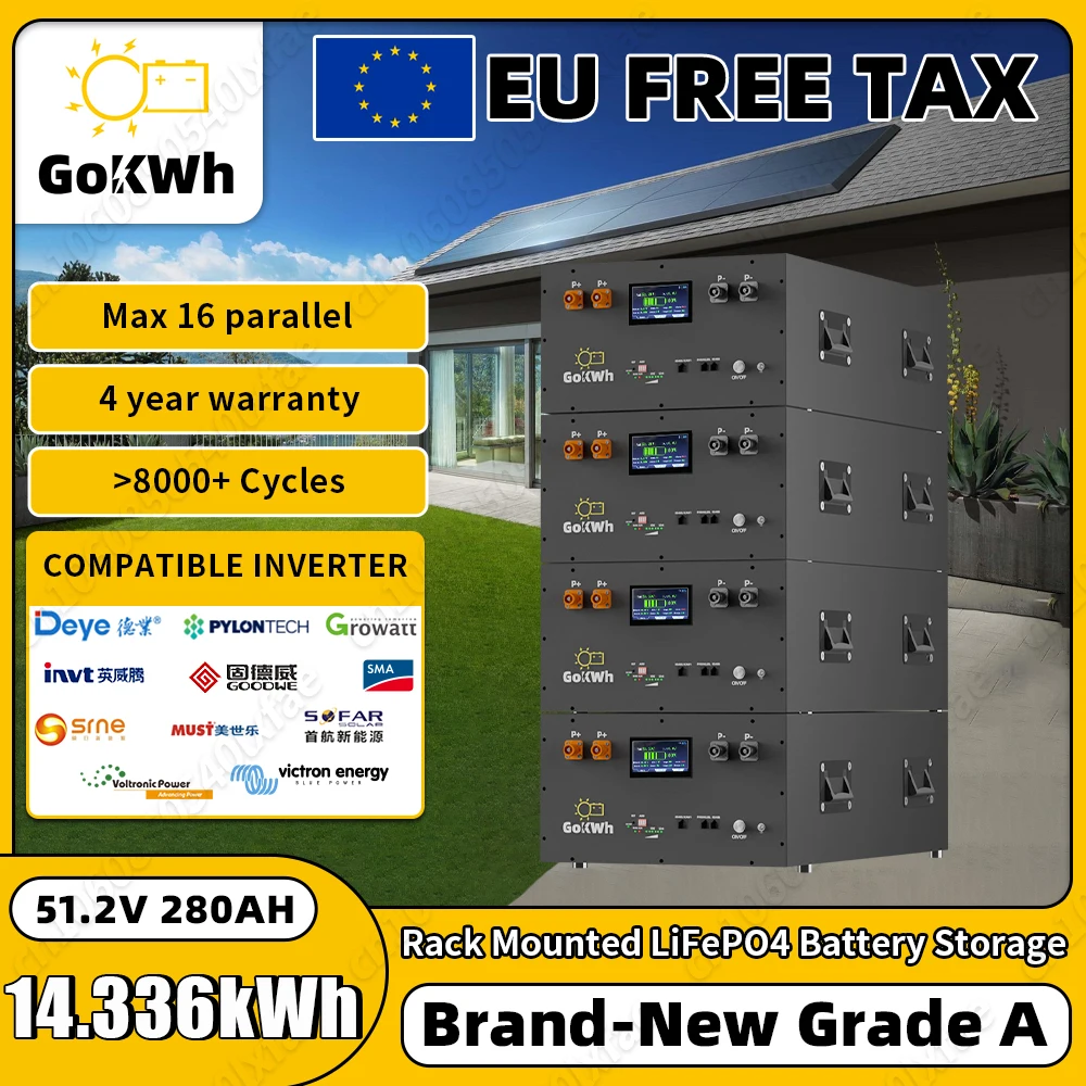 GoKWh-48V-280Ah-LiFePO4-Battery-Pack-200A-10kW-14kWh-51-2V-Lithium-Iron ...