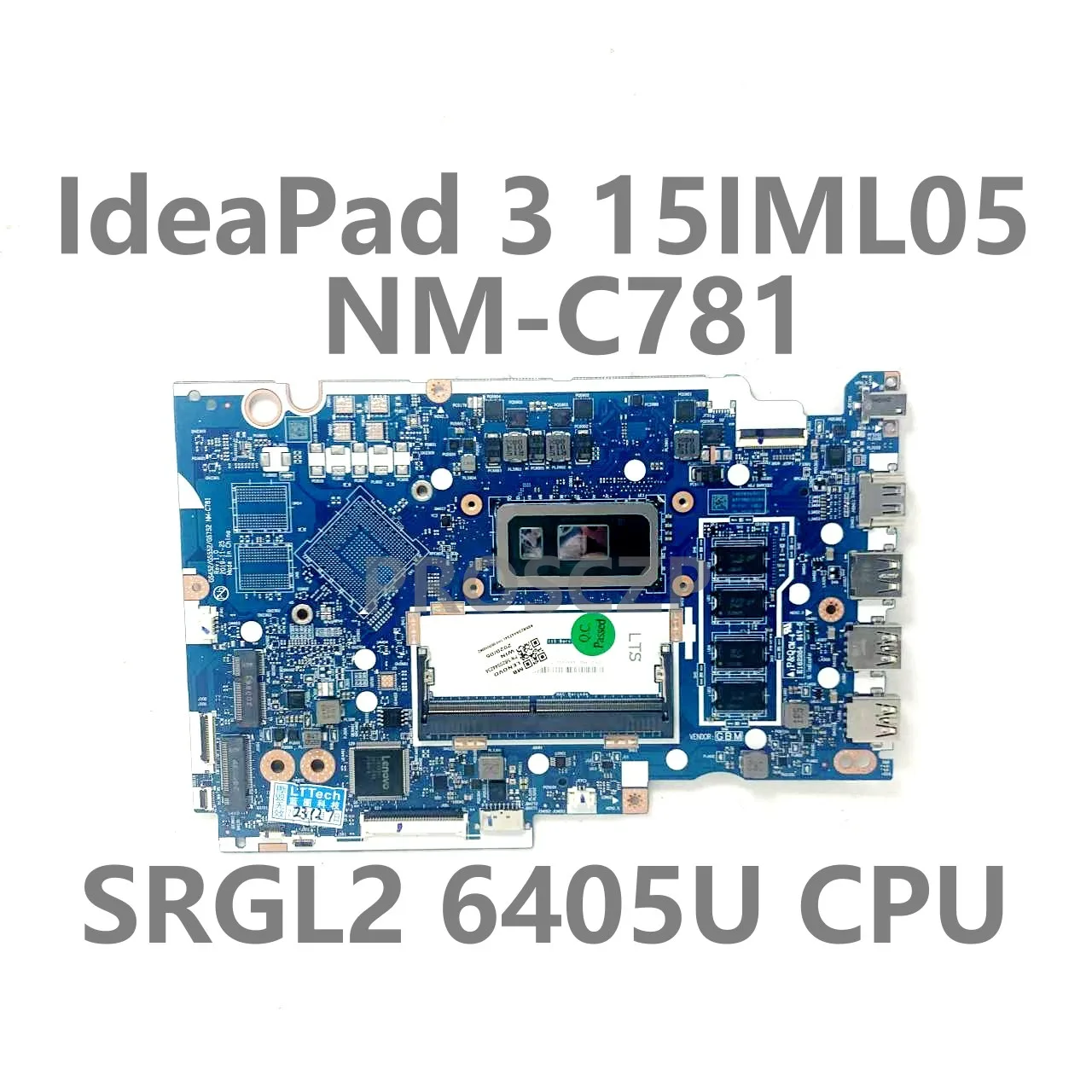 For-Lenovo-IdeaPad-3-15IML05-GS452-GS552-GS752-NM-C781-Laptop ...