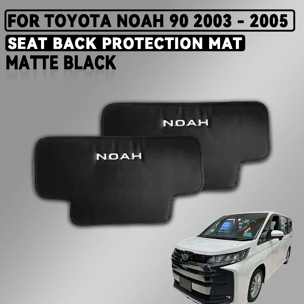 Toyota Noah 2025 Interior: The Best Black Leather Seat Back Protection ...