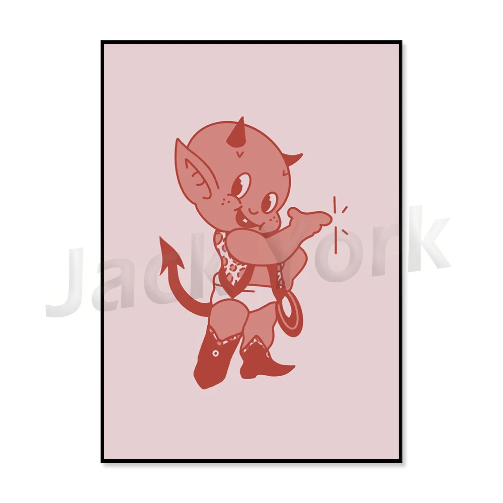 Hot Stuff Devil Tattoo Flash