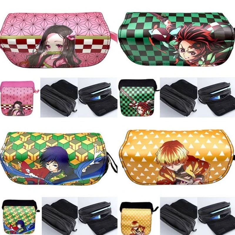 Demon Slayer 3d Anime Pen Bag Student Storage Bag Tanjirou Nezuko ...