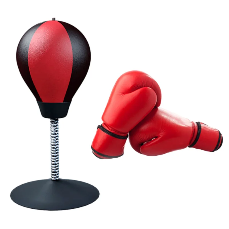 PU-Desktop-Boxing-Ball-Stress-Relief-Fighting-Speed-Reflex-Training ...