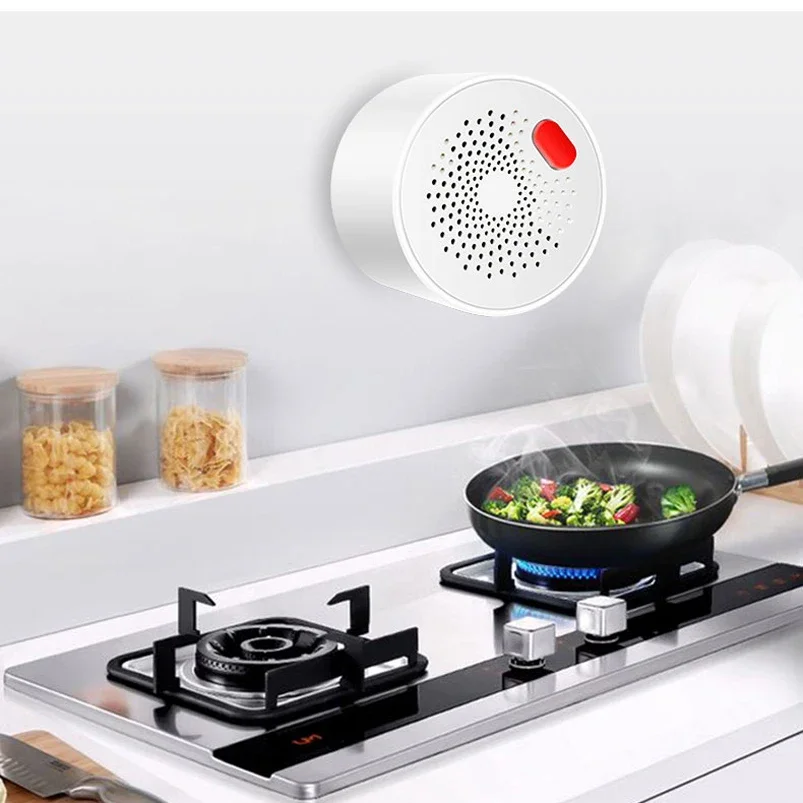 Tuya Zigbee Smart Home Natural Gas Sensor Combustible Household Smart ...