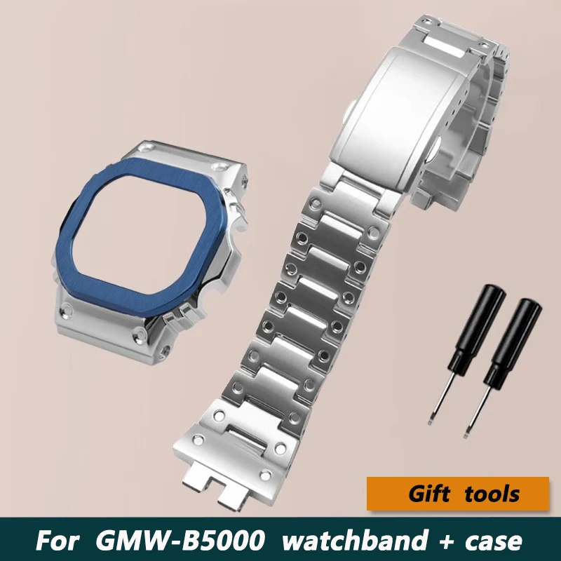 GMWB5000 metal kit case strap bracelet for Casio G-SHOCK series 40th ...