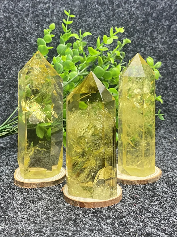 Room-Decoration-Natural-Citrine-Amethyst-Hexagonal-Obelisk-Healing ...