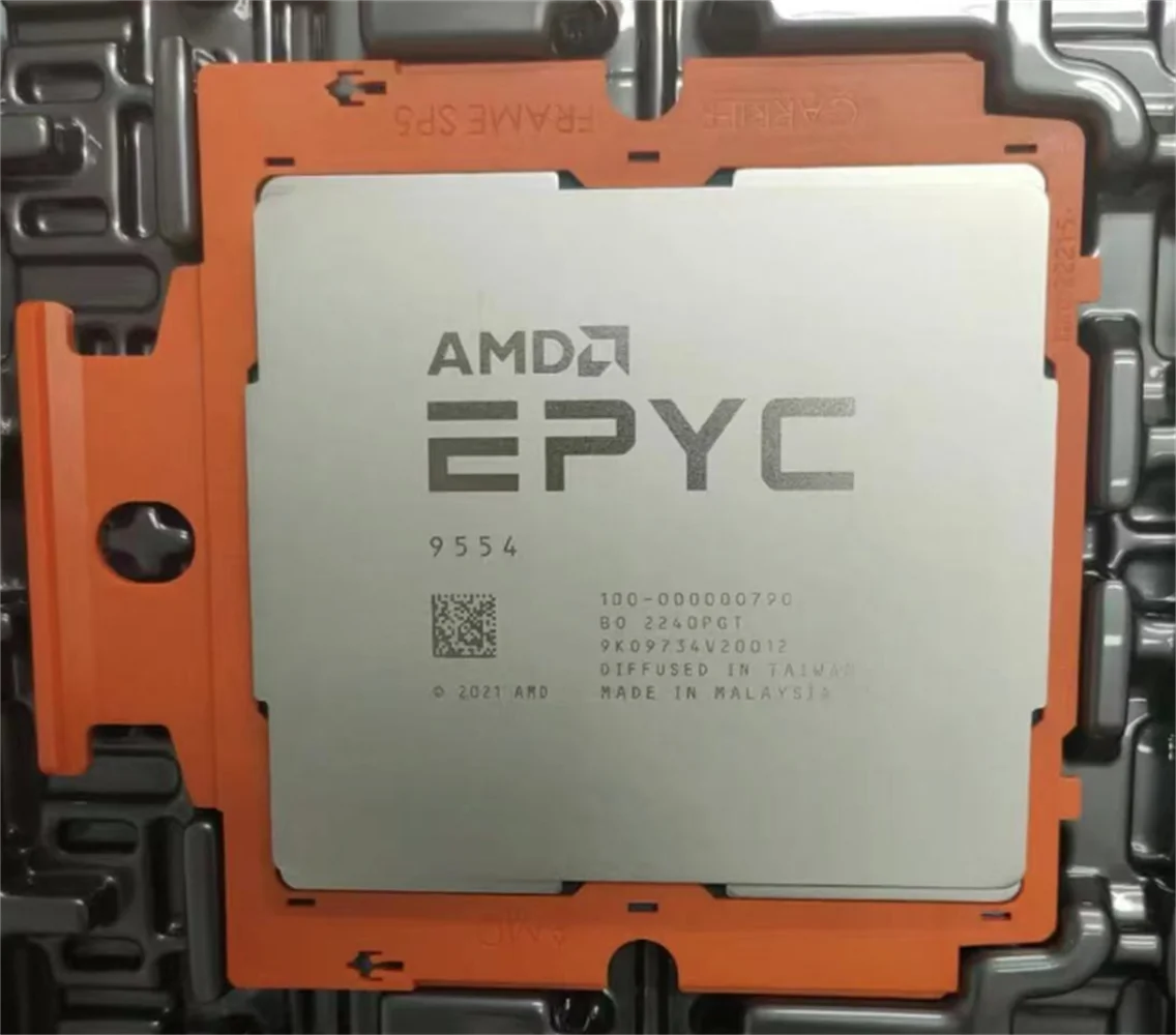 Amd epyc 9554 3.1ghz 64 núcleo/128 thread l3 cache 256mb tdp 360w sp5 ...