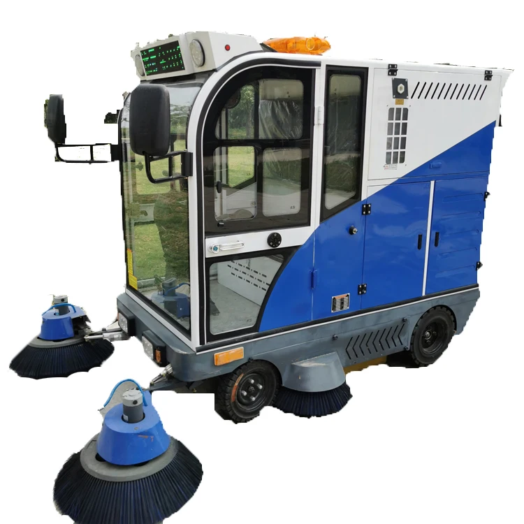 Road-Sweeping-Machine-Electric-Driving-Width-1500-2100mm-Sweep-The ...