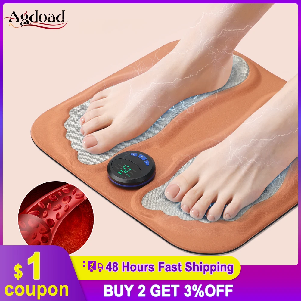 3D-Foot-Massage-Pad-Micro-current-Pulse-Calf-Massager-Automatic-Foot ...