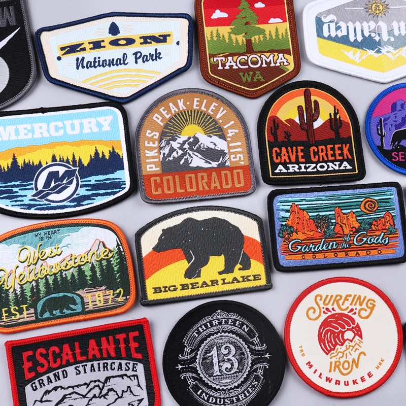 Patch Clothing Sticker Outdoor | Patch Clothes Mountain | Mountain ...