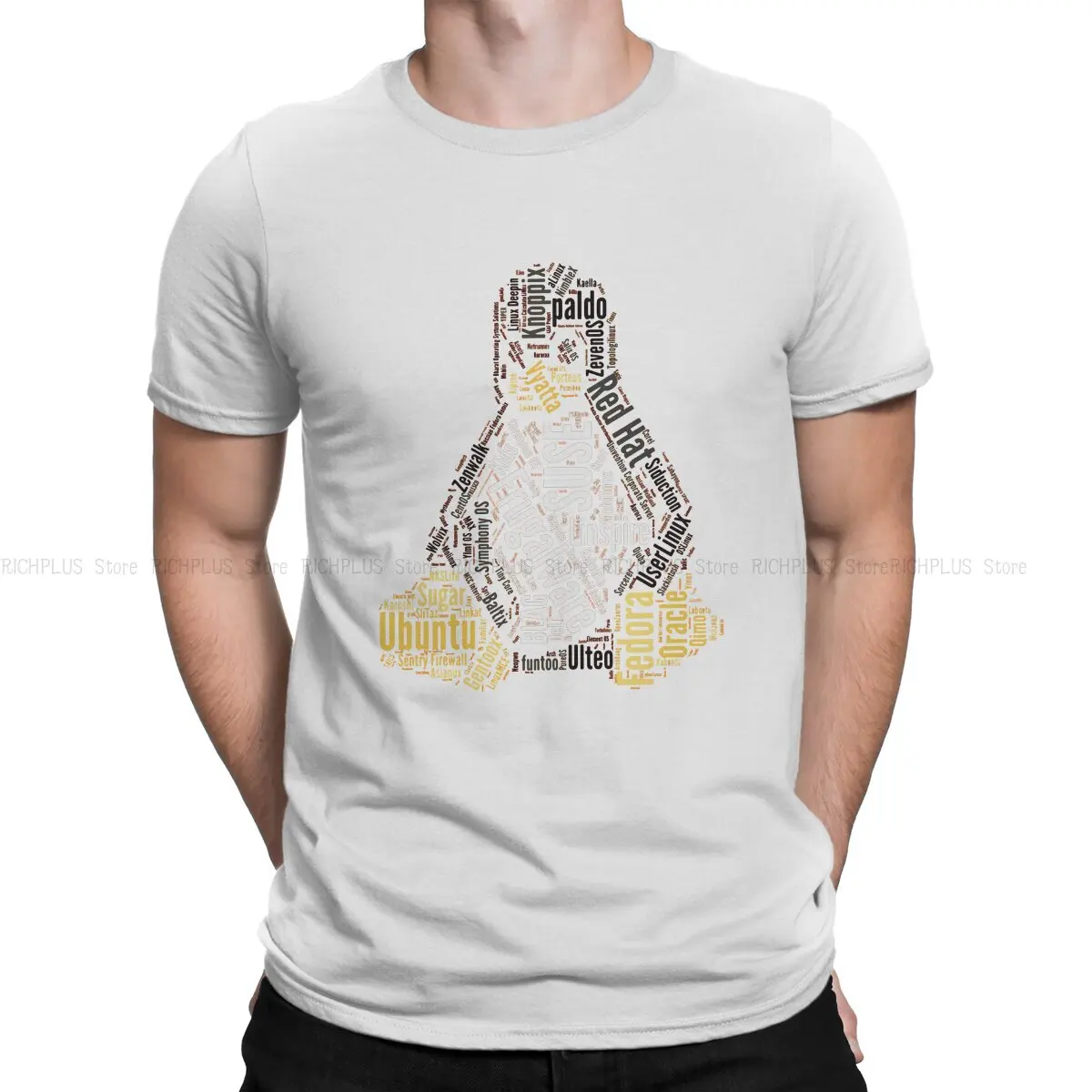 Typo-Unique-TShirt-Linux-Operating-System-Leisure-Polyester-T-Shirt ...