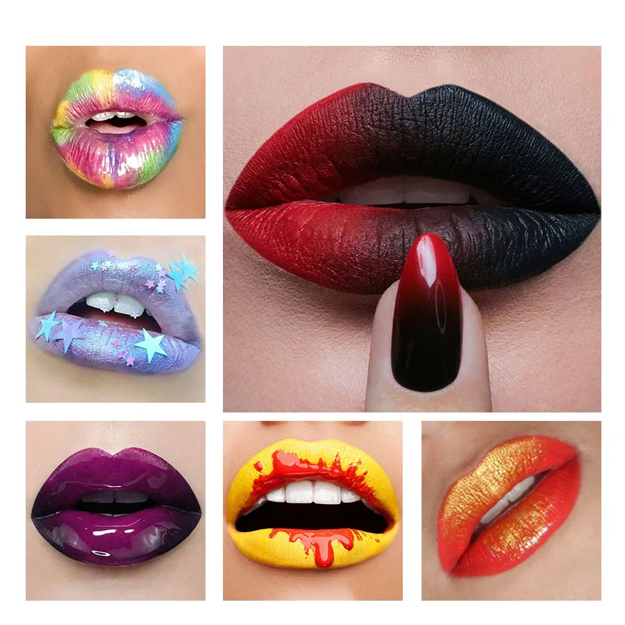 Cool Lip Makeup Designs