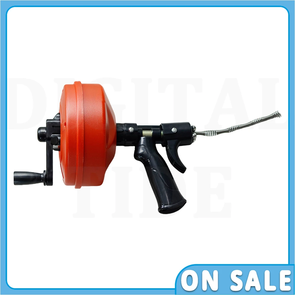 Household Manual Blockage Dredging Machine Drain Auger Plumbing Snake ...