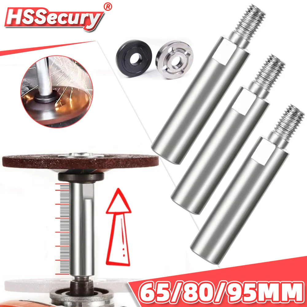 Angle-Grinder-Bit-Extension-Shaft-65-80-95mm-M10-Durable-Connecting-Rod ...