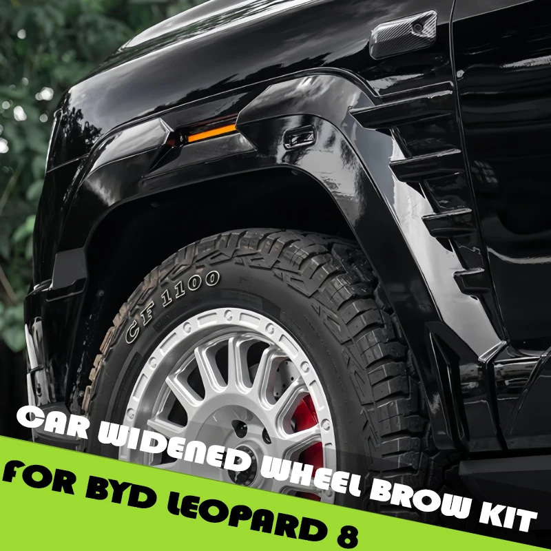 Car Widened Wheel Brow Kit Fit for BYD Leopard 8 Modified Auto Wheel ...