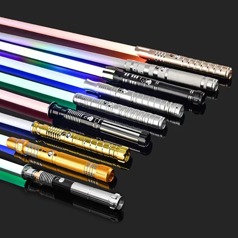Lightsaber-RGB-16-Colors-Metal-Handle-Double-edged-Change-Heavy-Dueling ...