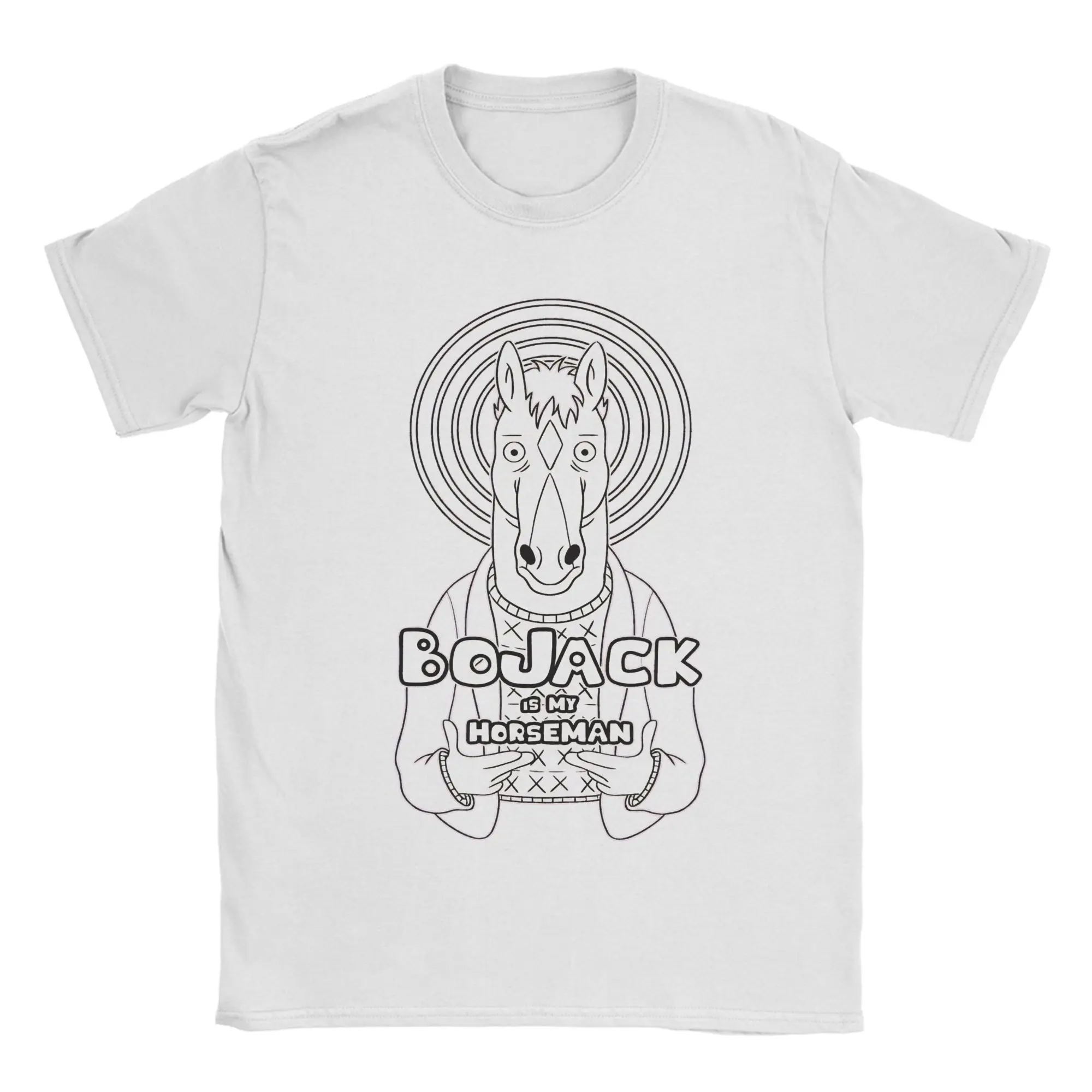 Men Women My BoJacks Horsemans T Shirts 100% Cotton Tops Novelty Short ...