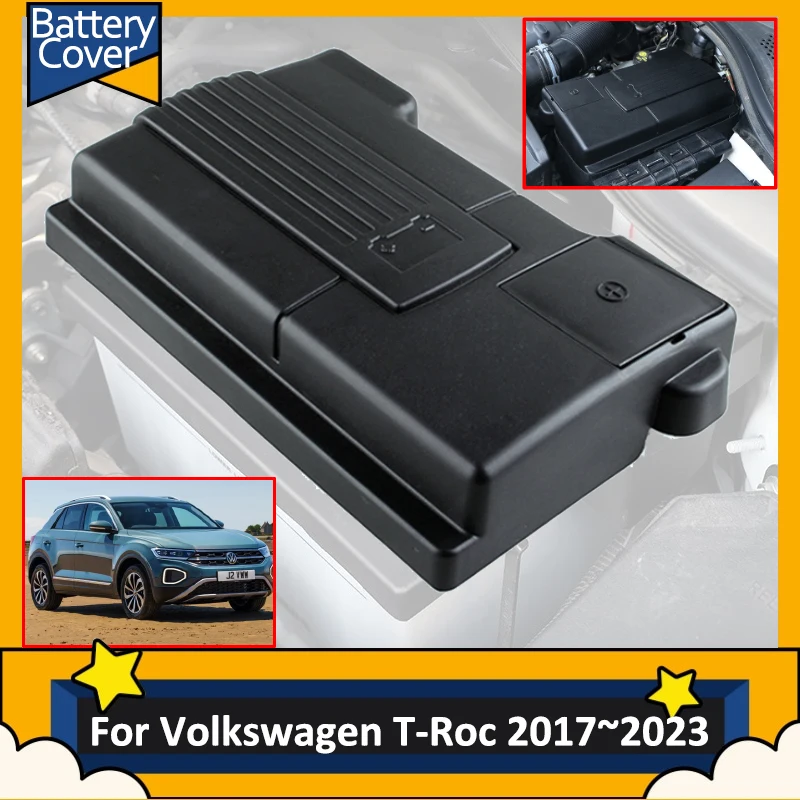 For-Volkswagen-VW-T-Roc-TRoc-T-Roc-Accessories-2017-2023-Car-Battery ...