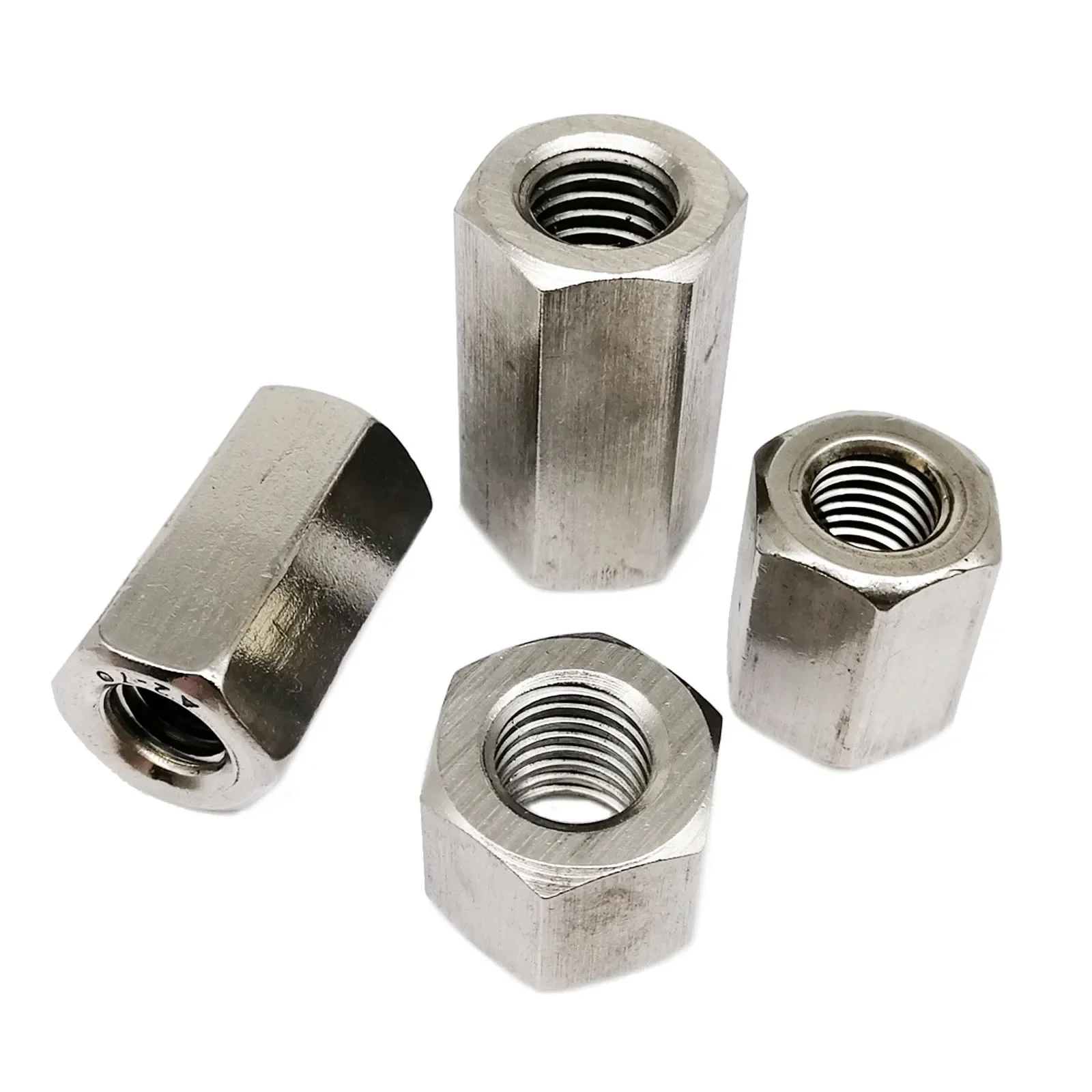 M3 M4 M5 M6 M8 M10 M12 A2-70 304 Stainless Steel DIN6334 Hexagon Hex ...