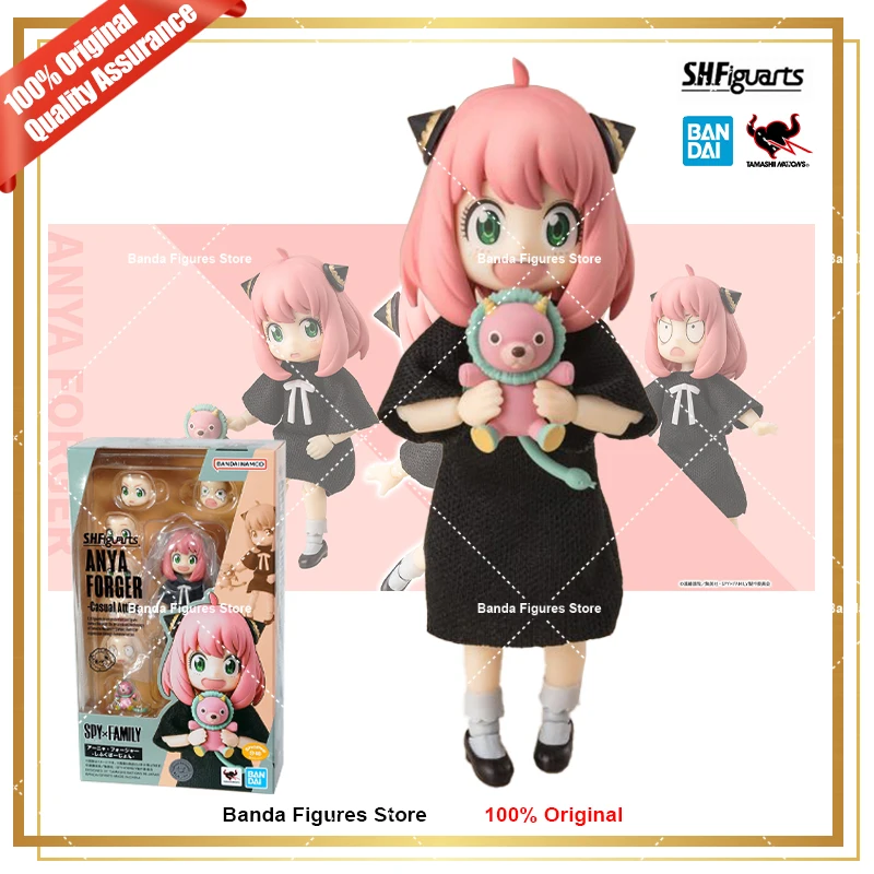 Original Bandai Shf Spy x Family S.H.Figuarts Anya Forger Dress Ver In ...