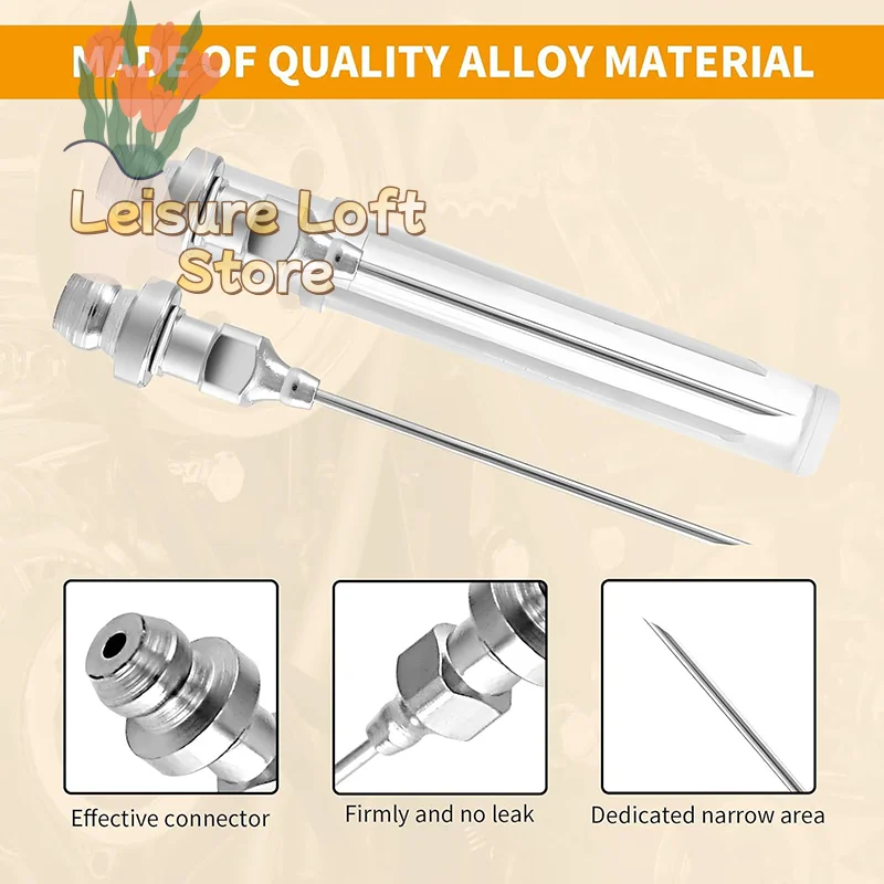 1/3/5/10Pcs Grease Needle Adapter Tips - Portable Lubrication Nozzles ...