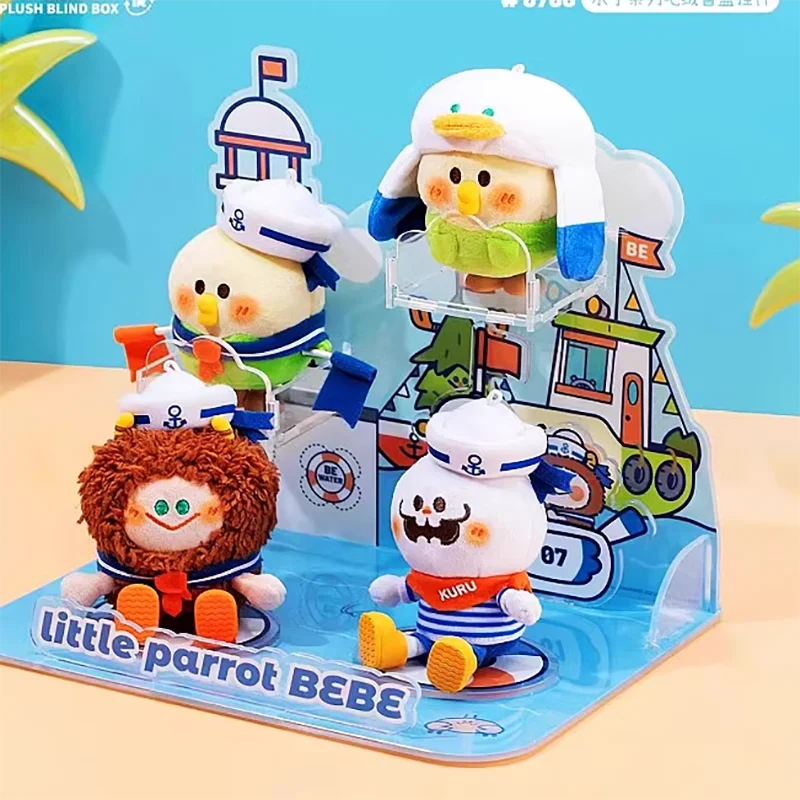 Little Parrot BEBE Sailor Series Plush Blind Box Toys Mystery Box Caja ...