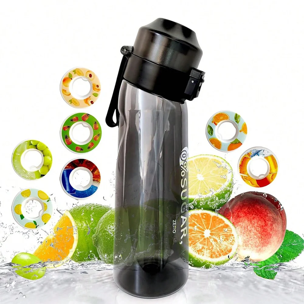 Flavored-Water-Bottle-650ml-Sports-Alr-Up-Drinking-Bottle-7-Fruit ...