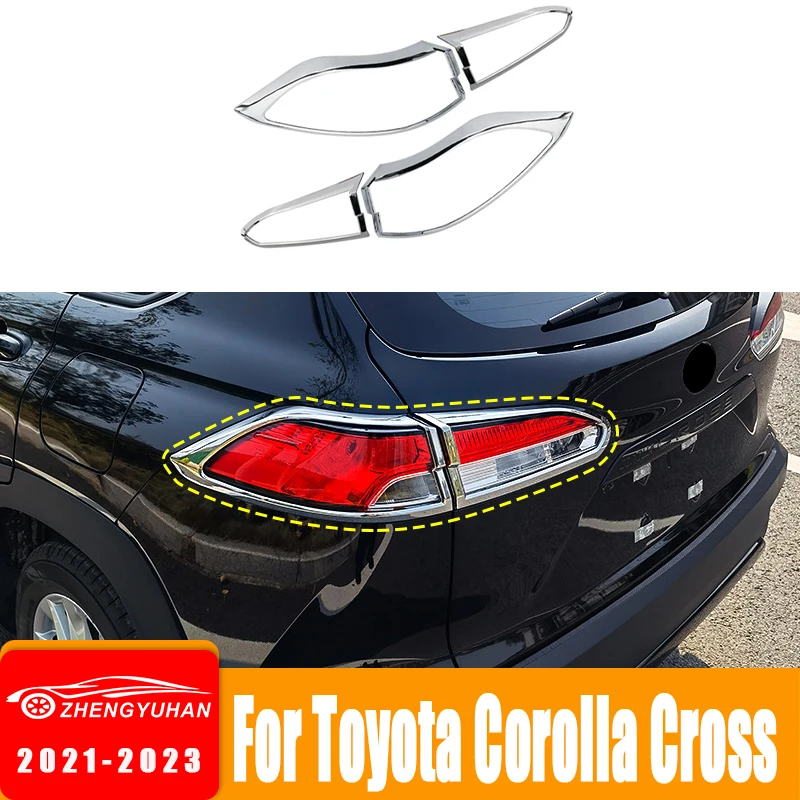 Car Rear Tail Light Frame Taillight Trim Cover Frame Accessories For ...