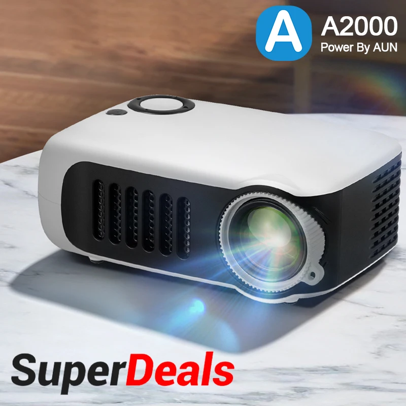 MINI-Projector-A2000-Smart-TV-Box-Home-Theater-Laser-Portable ...