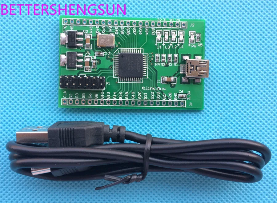 NEW Xc2c32a (Xilinx CPLDs) Small System Board Development Board ...