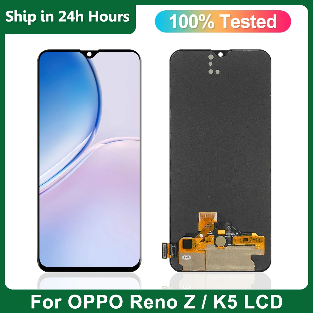 Original Amoled For Oppo Reno Z Lcd Display, Touch Screen Digitizer ...