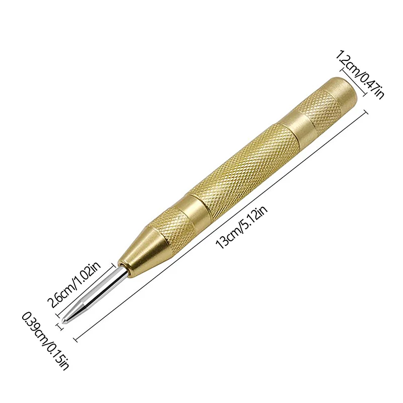 Automatic Center Punch Woodworking Metal Firing Pin Puncher Steel ...