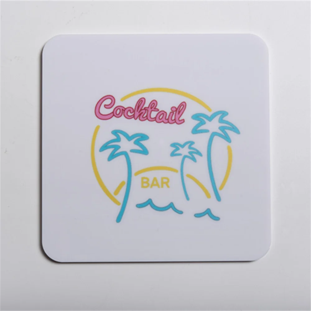 Table-Mat-Non-slip-Acrylic-Printing-Coaster-Heat-Insulation-Pad-Tea-Mat ...