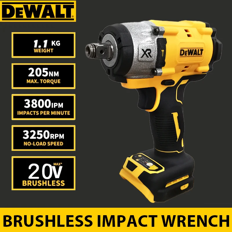 Dewalt-El-trica-Cordless-High-Torque-Wrench-Brushless-Impact-Wrench ...