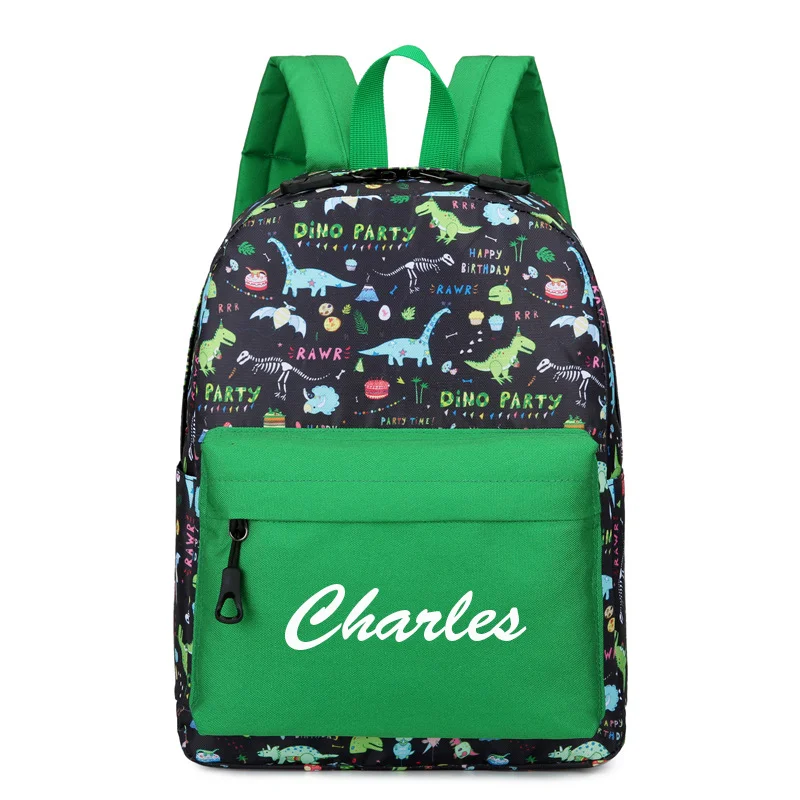 Personalized Kids Backpacks Custom Name Cute Lightweight Water ...