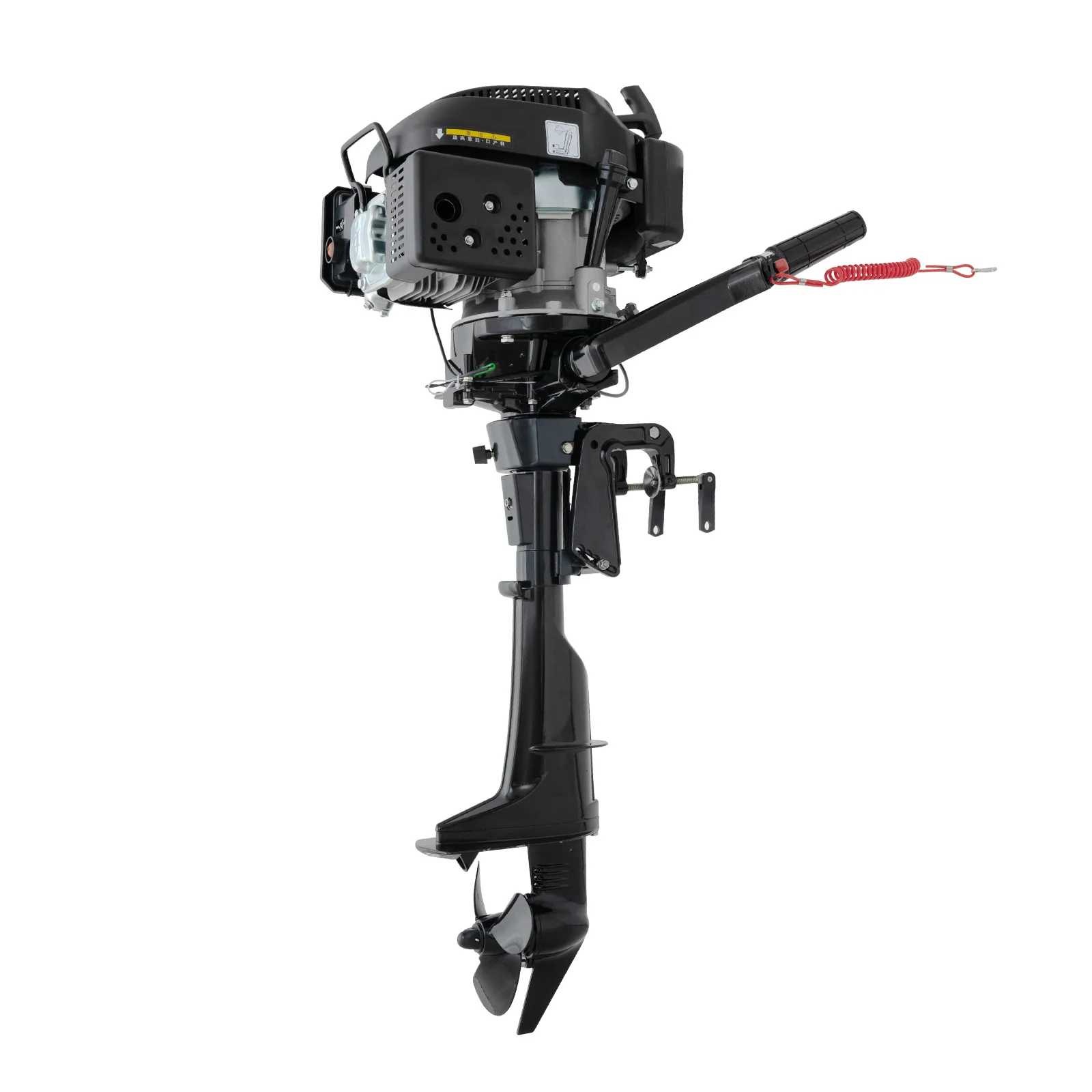 4-Stroke-6-HP-Air-cooled-Outboard-Engine-outboard-air-cooled-gasoline ...