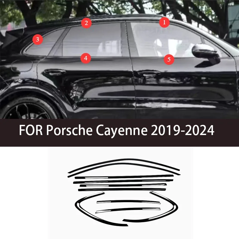 FIT For Porsche Cayenne 2019-2024 Porsche Macan 2015-2024 black ...