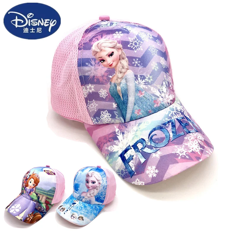 Disney-Sombrero-de-Frozen-para-ni-as-gorra-de-b-isbol-de-Elsa-y-Anna ...