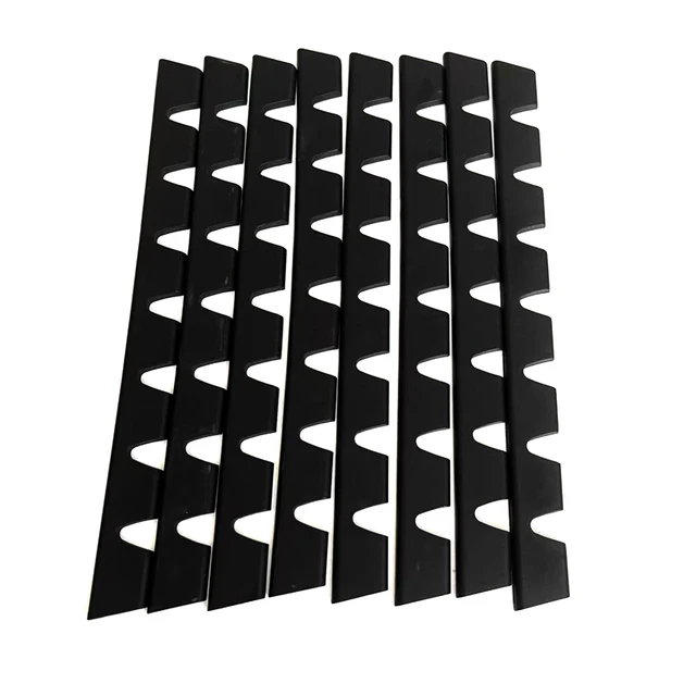 Car Front Bumper Bottom Anti-Scratch Strip Scrape Guard Skid Plate ...