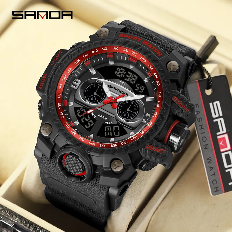 Sanda-3153-Hot-Sale-Model-For-Fashion-Men-Water-Resistant-Outdoor ...