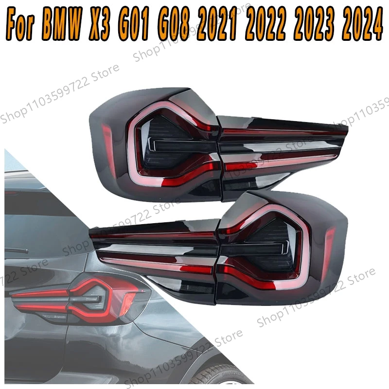 For BMW X3 G01 G08 2021 2022 2023 2024 Taillight Turn Signal Flashing ...